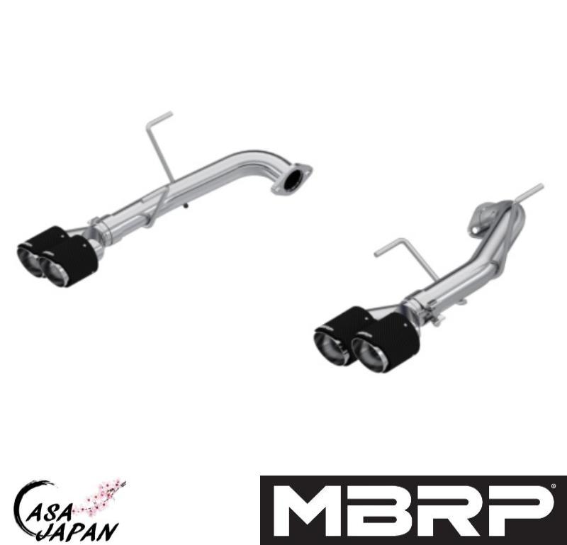 【楽天市場】MBRP スバル WRX S4 VBH VB FA24F 2.4L 2022年~ アクセルバック マフラー エキゾースト T304 ...