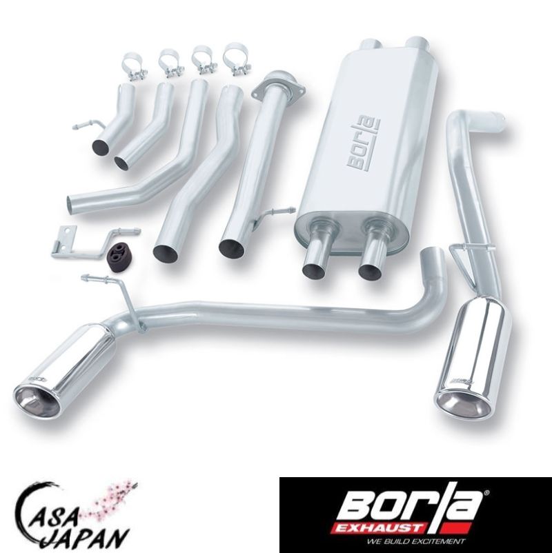 【楽天市場】Borla ハマー HUMMER H2 SUV SUT 2003~2006年 6.0L V8 A/T 4WD 4ドア ...