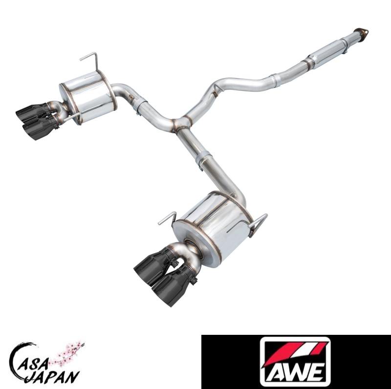 【楽天市場】AWE スバル WRX S4 VBH VB FA24F 2.4L 2022年~ キャットバック 馬力+7hpアップ ...