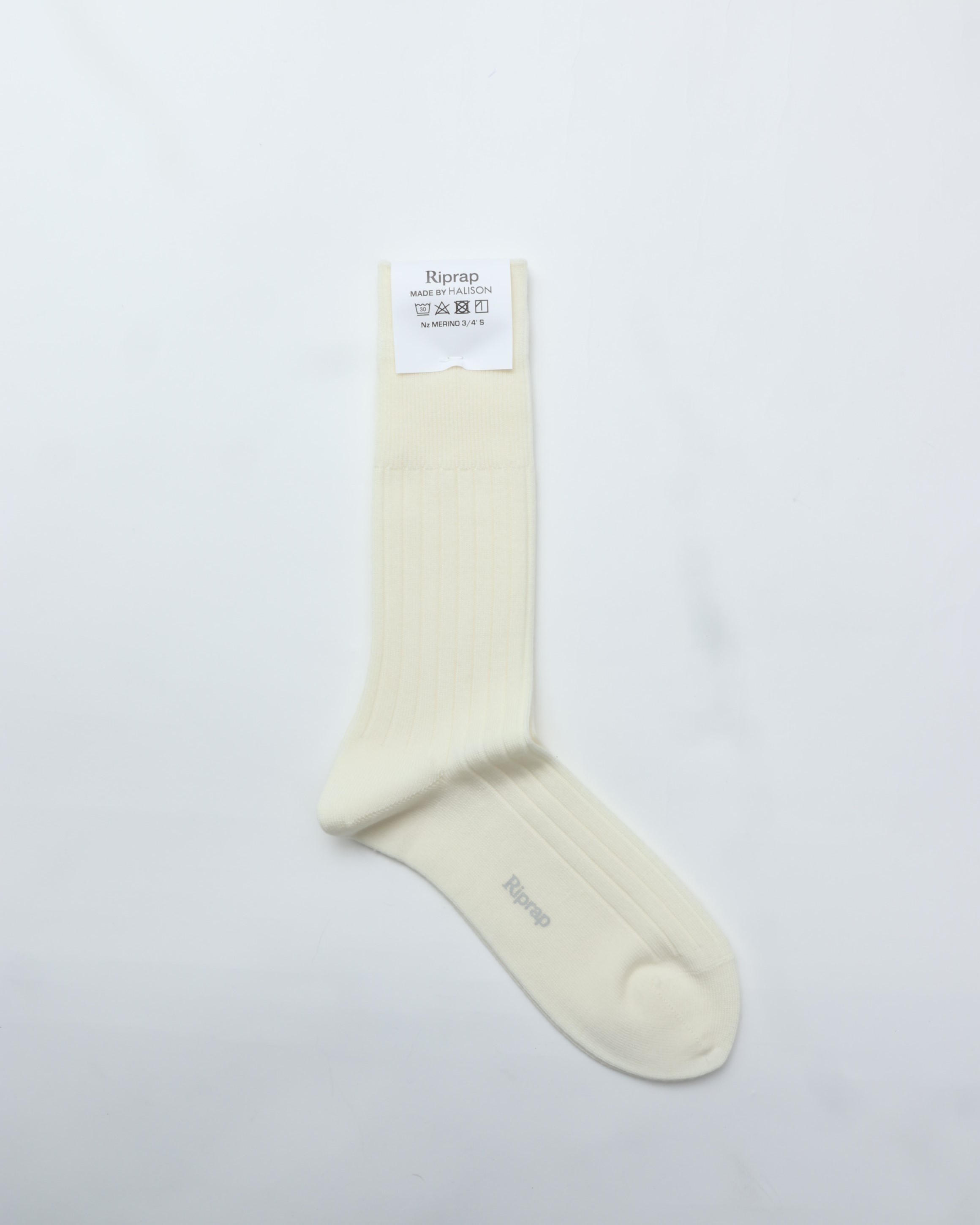 【楽天市場】Riprap / NZ MERINO THREE QUARTERS WHITE リップラップ ソックス：CASDAY