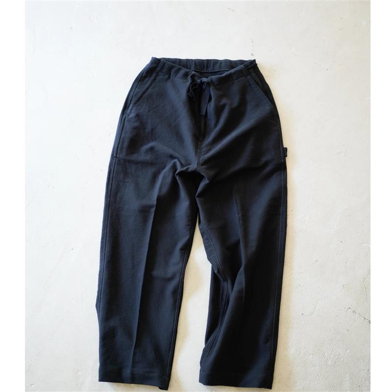 【楽天市場】COUPON配布中 HATSKI / Silk Moleskin Work Pants HTK-23012 BLACK ハツキ ワークパンツ モールスキン：CASDAY
