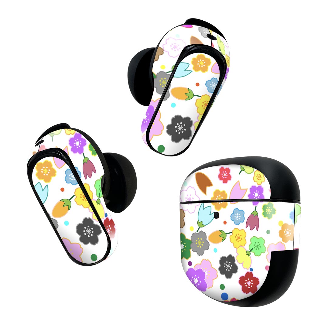 【楽天市場】Bose QuietComfort Earbuds II 用 スキンシール ボーズ イヤバッズ2 用 ステッカー 本体3セット ...