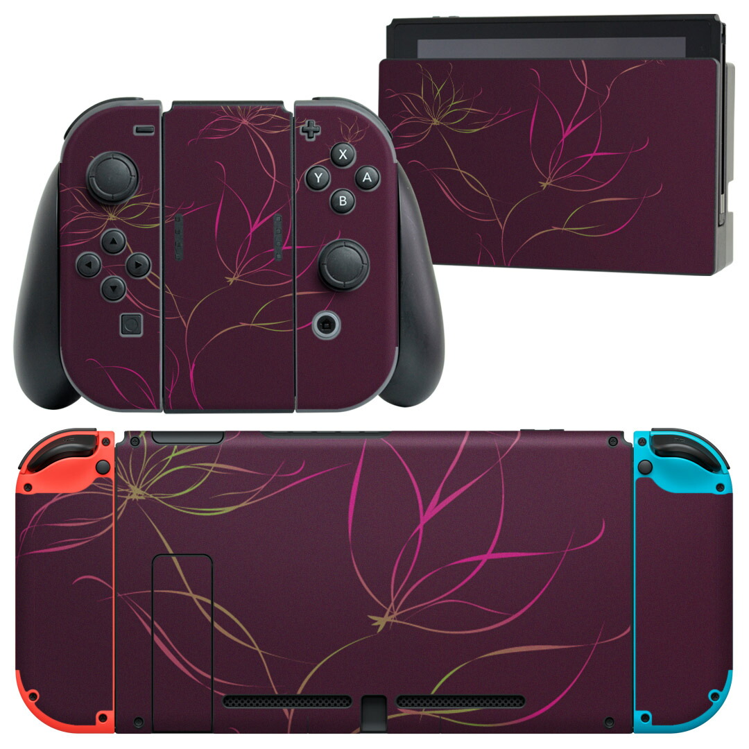 【楽天市場】igsticker Nintendo Switch 用 デザインスキンシール 任天堂 ニンテンドー スイッチ 専用 本体ドック ...