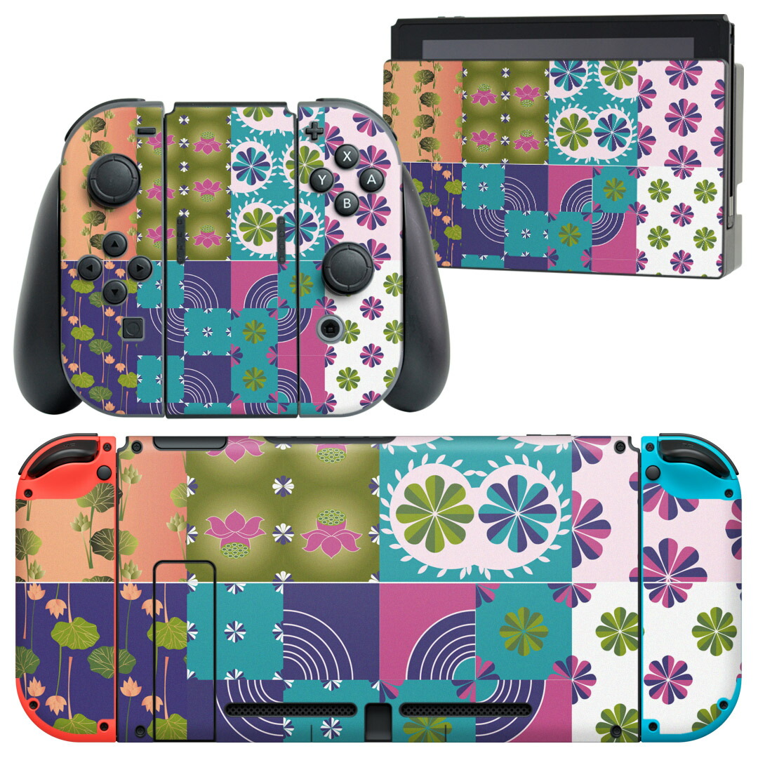 【楽天市場】igsticker Nintendo Switch 用 デザインスキンシール 任天堂 ニンテンドー スイッチ 専用 本体ドック ...