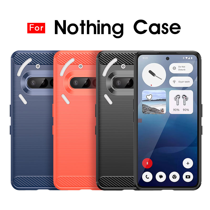 【楽天市場】スマホケース Nothing Phone 3a ケース 超極薄 TPUケース ナッシングフォン3a ケース カーボン調 ...