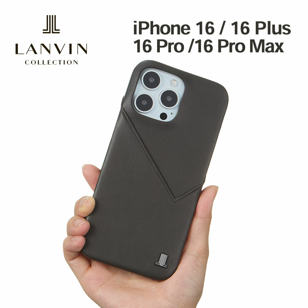 【楽天市場】ランバン コレクション iPhone16 16Plus 16Pro 16ProMax ケース LANVIN COLLECTION - Slim Wrap Case for ...