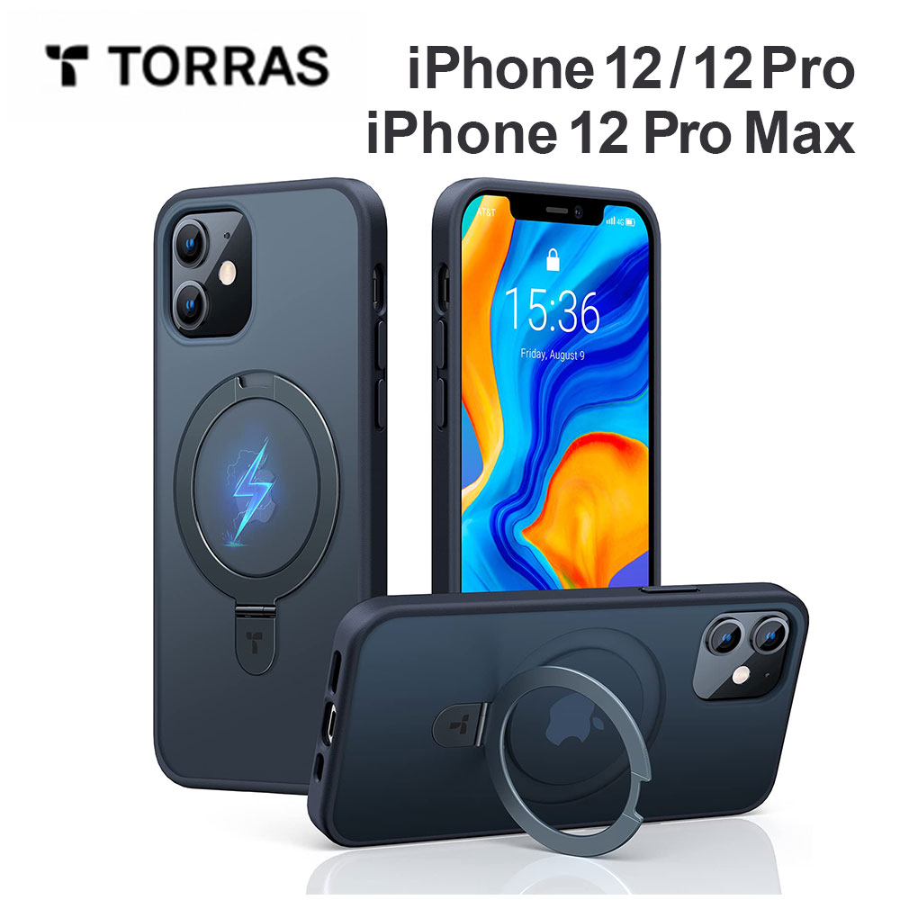【楽天市場】【ガラスフィルム同梱】 TORRAS UPRO Ostand Matte Case iPhone12 12pro 12promax ...
