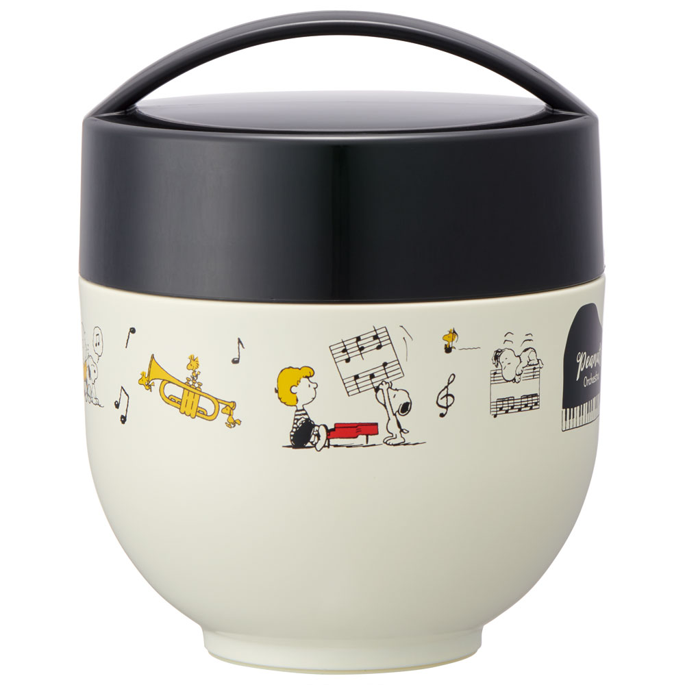 【楽天市場】[2日～30日 P10倍]カフェ 丼 ランチボックス 540ml 保温 保冷 お弁当箱 レンジ対応 保温弁当箱 skater スケーター LDNC6AG スヌーピー SNOOPY ...