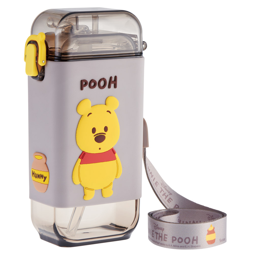 【楽天市場】[9月11日～1日まで P15倍]スクエア ストロー ボトル 水筒 ワンプッシュ 450ml 子供 キッズ キャラクター スケーター skater PSQ5ST くまのプーさん ...