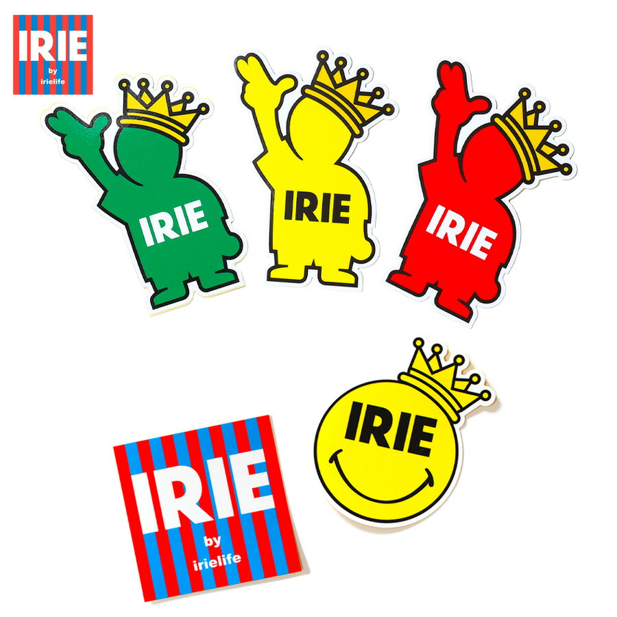 【楽天市場】アイリーライフ ステッカー IRIE LIFE IRIE WATERPROOF STICKER 防水 ブランド IRIE by ...