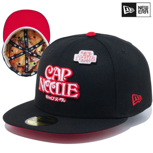 【楽天市場】ニューエラ キャップ NEW ERA CAP 59FIFTY CUP NOODLE カップヌードル CAP NOODLE コラボ ...