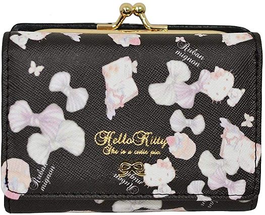 【楽天市場】サンリオSANRIO ハローキティ Hello Kitty HK52-2 BKミニ口金財布 オリジナル柄ゆめかわパステルカラー ...