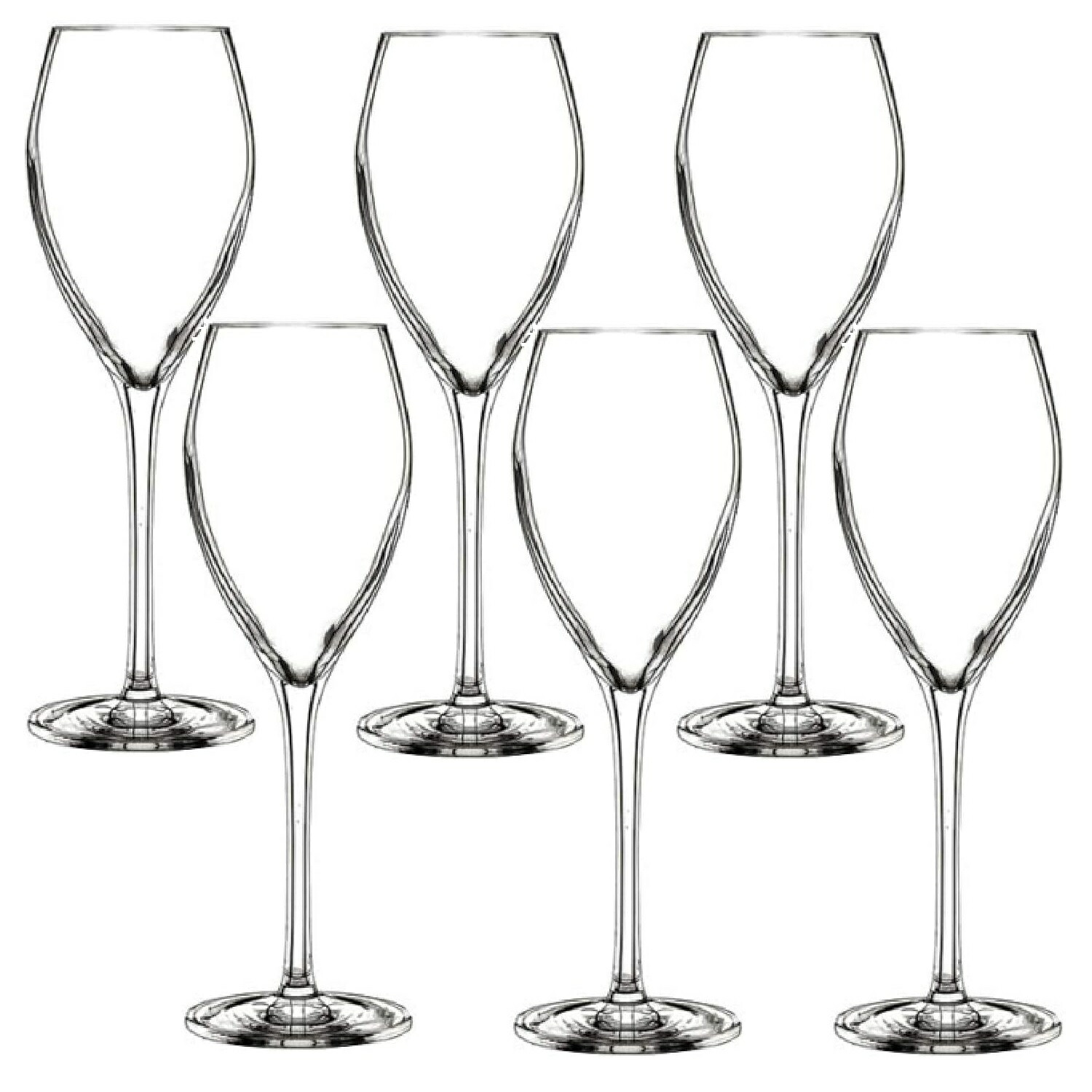 【楽天市場】【6客組】Stolzle Lausitz（シュトルッツル）スパークリング 29 グランキュヴェ (343ml)シャンパングラス：虹 ...