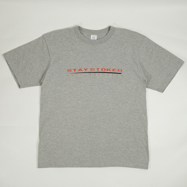 【楽天市場】"STAY STOKED" T-shirts (GRAY)：CASTLE RECORDS