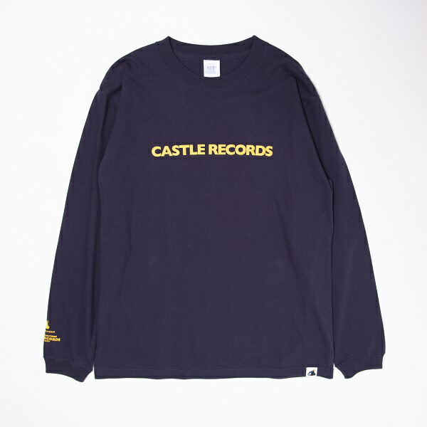 【楽天市場】CASTLE-RECORDS LONG T-shirts (NAVY x YELLOW)：CASTLE RECORDS