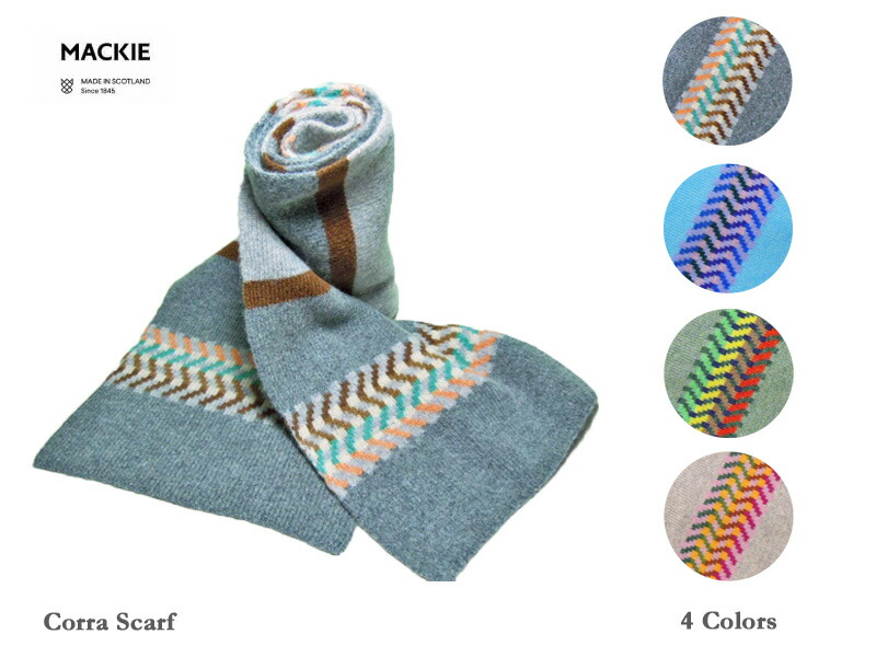 【楽天市場】【Robert MACKIE】ロバート・マッキー Corra Scarf ジオメトリックデザイン・マフラー：ジェイスタジアム