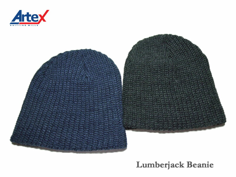 【楽天市場】＜ネコポス対応＞【Artex knitting mills】アーテックスニッティングミルズ Lumberjack Beanie ...