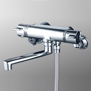 【楽天市場】【KF800WT3WP】 KVK サーモスタット式シャワー メッキ3wayワイドワンストップシャワーヘッド付 浴室用水栓 壁付サーモスタット 【純正品】：おしゃれリフォーム通販 せしゅる