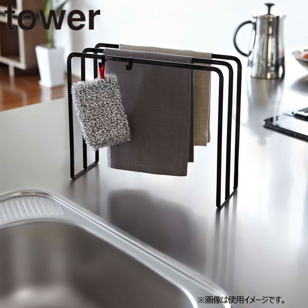 【楽天市場】LIXIL・リクシル 【SL-KG-YJ-0102】 布巾ハンガー タワー／ブラック [7146]／キッチン用品 [YJ-0102] 【純正品】：おしゃれリフォーム通販 せしゅる