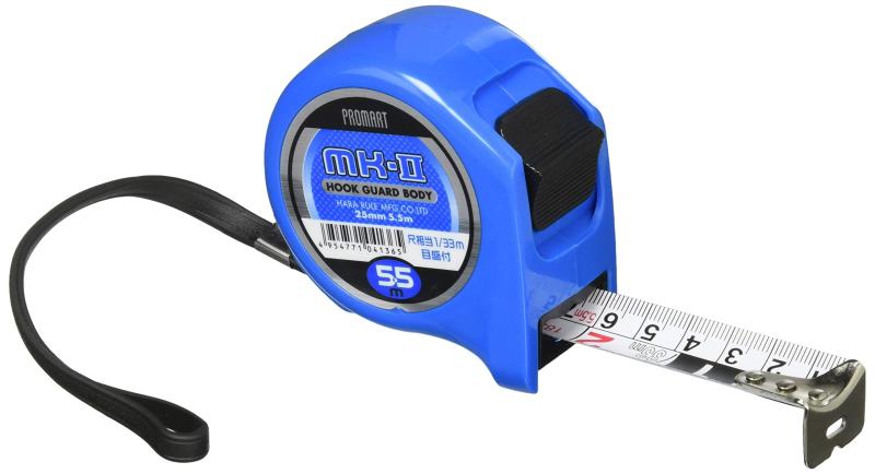 【楽天市場】プロマート MKII JIS無し コンベックス 尺相当目盛 25mm幅×5.5m 湘南ブルー：Catwalks 1 楽天市場店