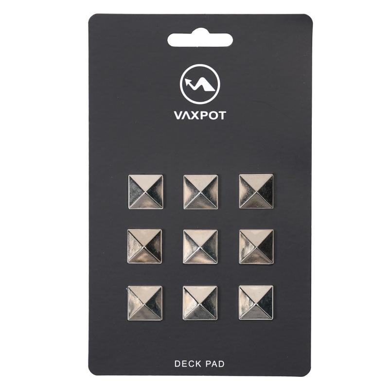 【楽天市場】VAXPOT(バックスポット) スノーボード デッキパッド 9個組 メタル 金属製 ピラミッド スタッズ VA-2808 SLV：Catwalks 1 楽天市場店