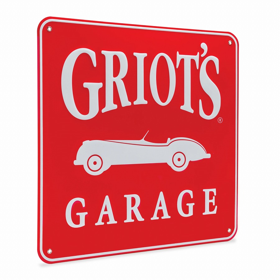 【楽天市場】【正規輸入品】 グリオズガレージロゴサイン GRIOT'S GARAGE LOGO SIGN W61×H61cm アルミニウム製 ...