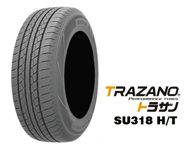 【楽天市場】225/65R17 サマータイヤ 新品4本セット TRAZANO SU318 H/T 225 65 R17 102T ショップ ...