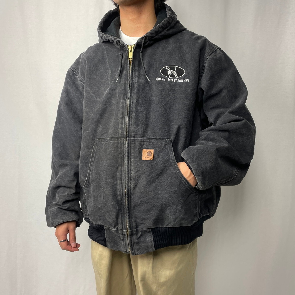 【楽天市場】~90年代 Carhartt カーハート ダック地 アクティブジャケット メンズXL 古着【中古】：古着通販 cave古着屋
