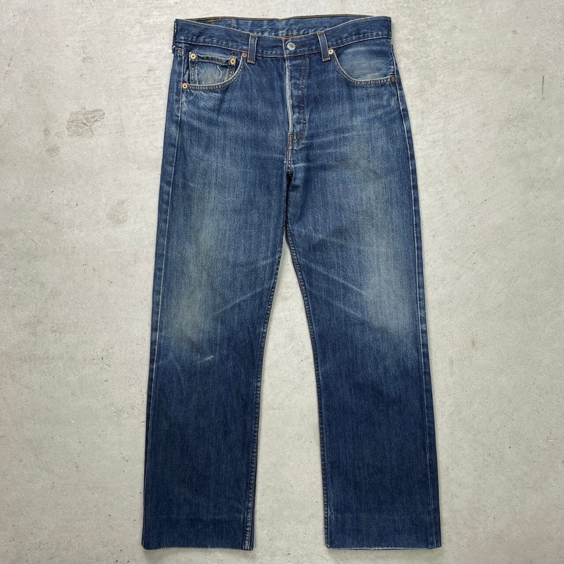 【楽天市場】00年代 Levi's ユーロリーバイス 501 デニムパンツ ストレート メンズW33 古着【中古】：古着通販 cave古着屋