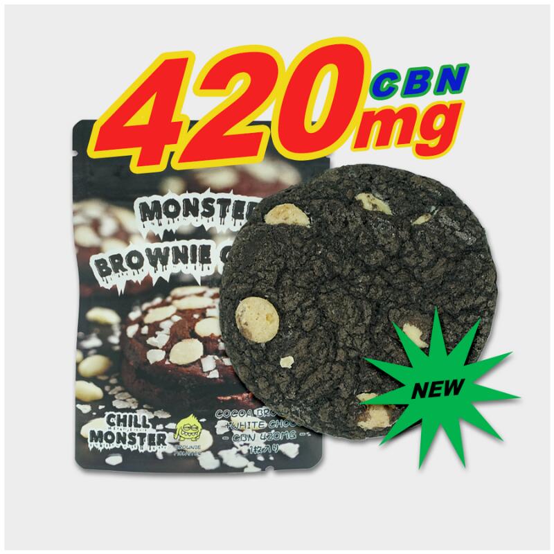 【楽天市場】【リピート率35%越え】CBN クッキー CHILL MONSTER チルモンスター 高濃度CBNクッキー MONSTER ...