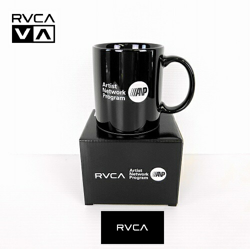 【楽天市場】RVCA ルーカ マグカップ コーヒーカップ MUG CUP AJ041-M95/ブラック：C C COMPANY