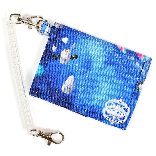 【楽天市場】パスケース 撥水 軽量 未来の惑星探査と宇宙船 子供用 キッズ 男の子 定期入れ チェーン付き ていき入れ パス ケース カード ケース suica icoca 小学生 学生 通学 ...