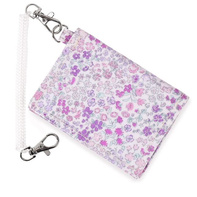 【楽天市場】【MAX15%OFF 福袋2025】 パスケース フローラルミスト 子供用 定期入れ パスケース チェーン付き ていき入れ パスケース かわいい キッズ パス ケース 小学生 ...
