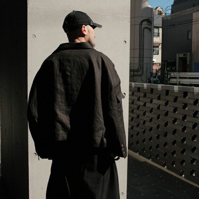 【楽天市場】LUXENBURG / BURLAP HYBRID SUIT JACKET BLACK 25SS 送料無料：CCTB