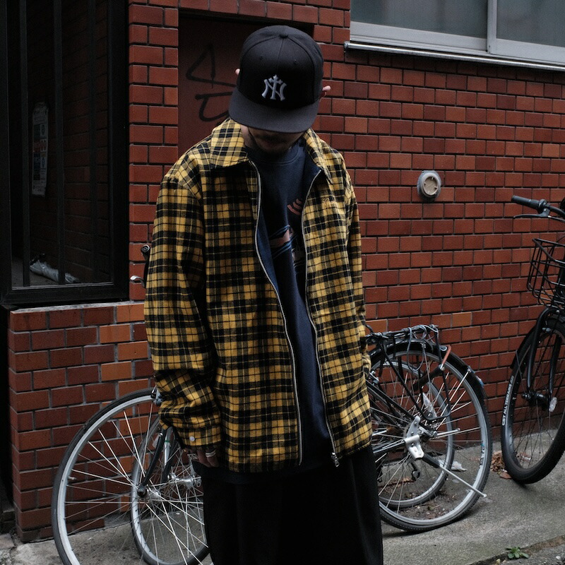 【楽天市場】Grand Collection / REVERSIBLE FLANNEL SHIRT YELLOW MIDNIGHT NAVY ...