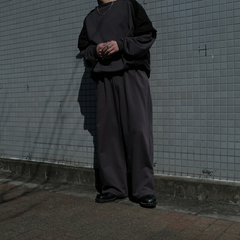 【楽天市場】INTODUSK / ROWDY TRACK PANTS SOLID GRAY 25SS 送料無料：CCTB