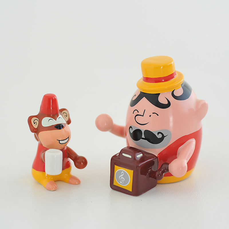 【楽天市場】【廃盤品・希少】 アレッシィ フィギュア2個セット オルガン奏者＆小ザル ALESSI JIMMY MELODY & MONKEY ...