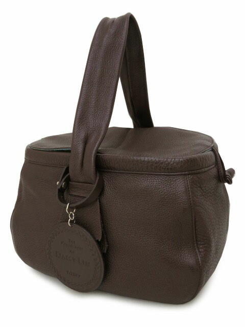 【楽天市場】FOXEY/DAISY LIN BASKET LEATHER BAG ハンドバック 25407型押し レザーダー クブラウン ...