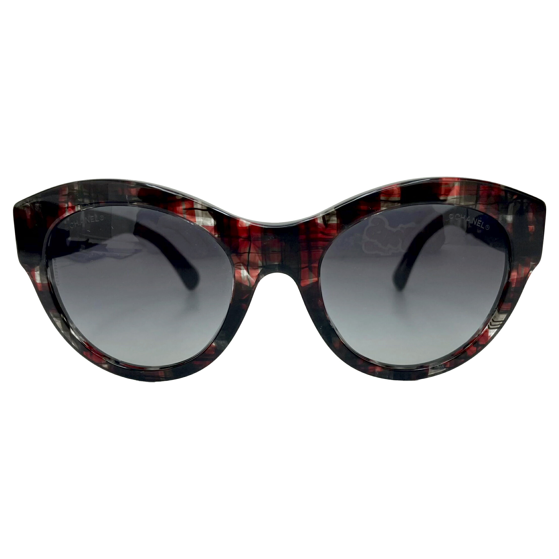 【楽天市場】CHANEL シャネル サングラス 5371-A ダークブラウン×ブラック×クリア A1 【中古】：セレブbyエンデバー