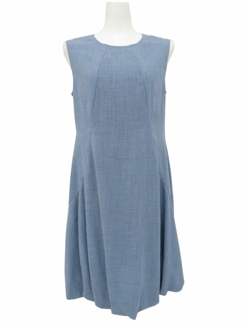 【楽天市場】Rene basic リネンフェイスバルーンワンピース ブルー系 36 '20年 A1【中古】：セレブbyエンデバー