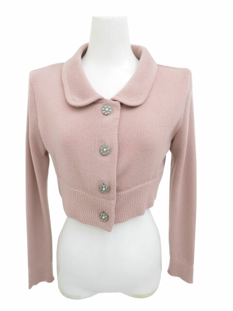 【楽天市場】Rene basic カーディガン ピンク 36 '19年 A1【中古】：セレブbyエンデバー