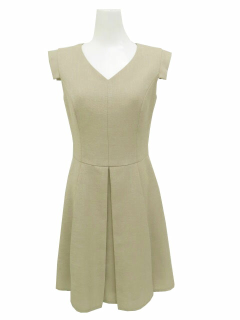 【楽天市場】Rene basic ワンピース ベージュ系 34 '17年 A1【中古】：セレブbyエンデバー