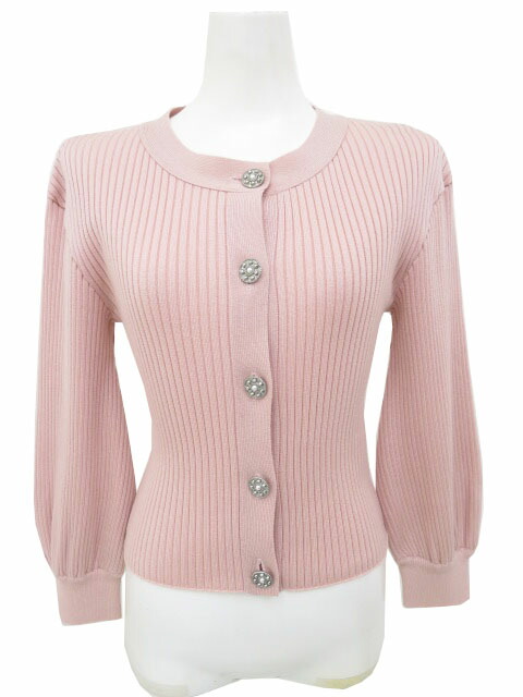 【楽天市場】Rene basic カーディガン ピンクベージュ系 36 '19年 A1美品【中古】：セレブbyエンデバー