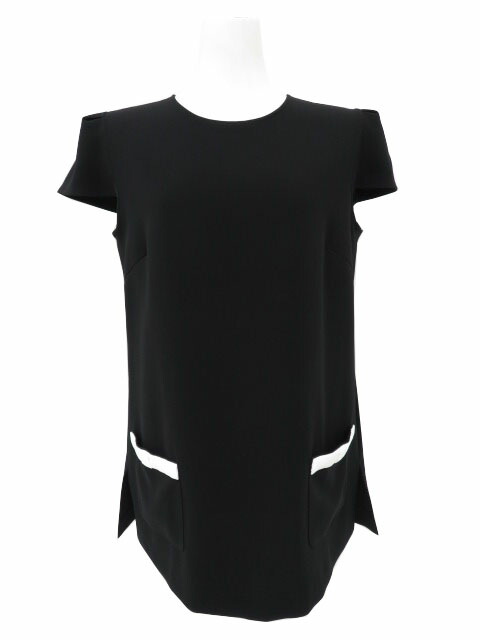 【楽天市場】Rene basic トップス ブラック×ホワイト 36 '19年 A1【中古】：セレブbyエンデバー