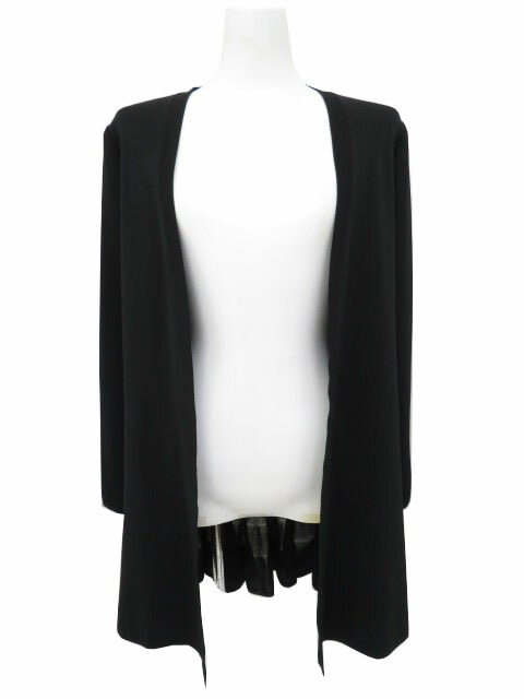 【楽天市場】Rene basic ロングカーディガン バックフレア ブラック 36 '18年 A1【中古】：セレブbyエンデバー