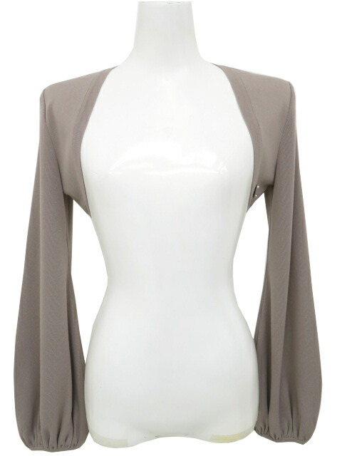 【楽天市場】Rene basic ニットボレロ マーガレット ココアブラウン系 34 '19年 A1【中古】：セレブbyエンデバー