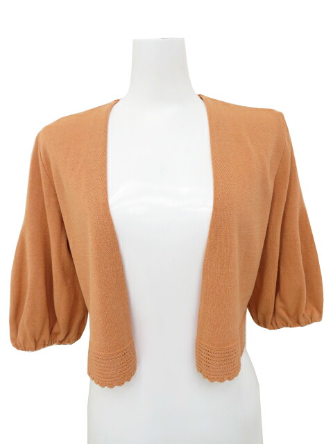 【楽天市場】Rene basic ボレロ ライトオレンジ系 34 '19年 A1【中古】：セレブbyエンデバー