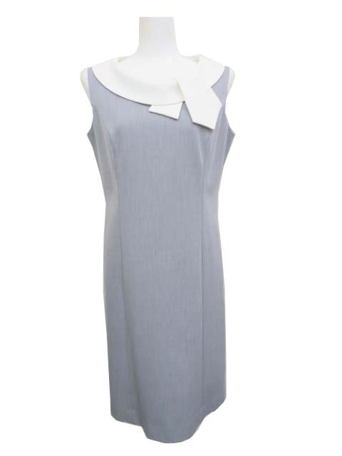 【楽天市場】Rene basic ドレス パーフェクトA グレー×ホワイト 38 '17年 A1【中古】：セレブbyエンデバー