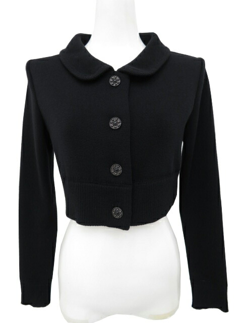 【楽天市場】Rene basic カーディガン ブラック 36 '19年 A1【中古】：セレブbyエンデバー