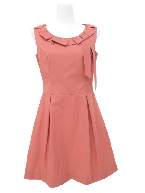 【楽天市場】Rene basic ワンピース スモークピンク系 36 '16年 A1【中古】：セレブbyエンデバー